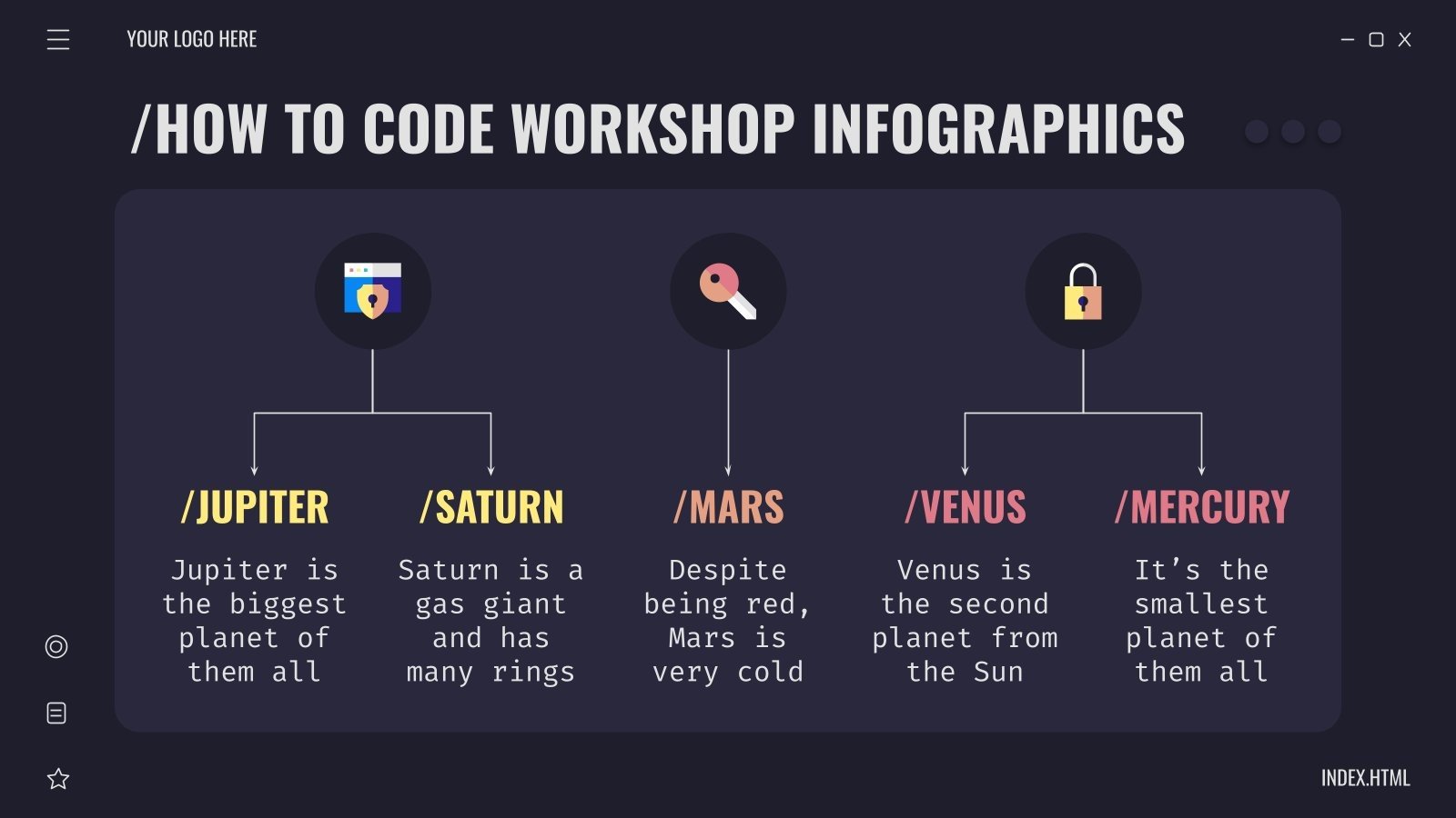 How to Code Workshop Infographics | Google Slides & PPT