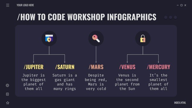 How to Code Workshop Infographics | Google Slides & PPT