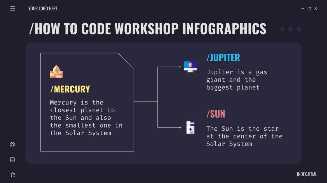 How to Code Workshop Infographics | Google Slides & PPT