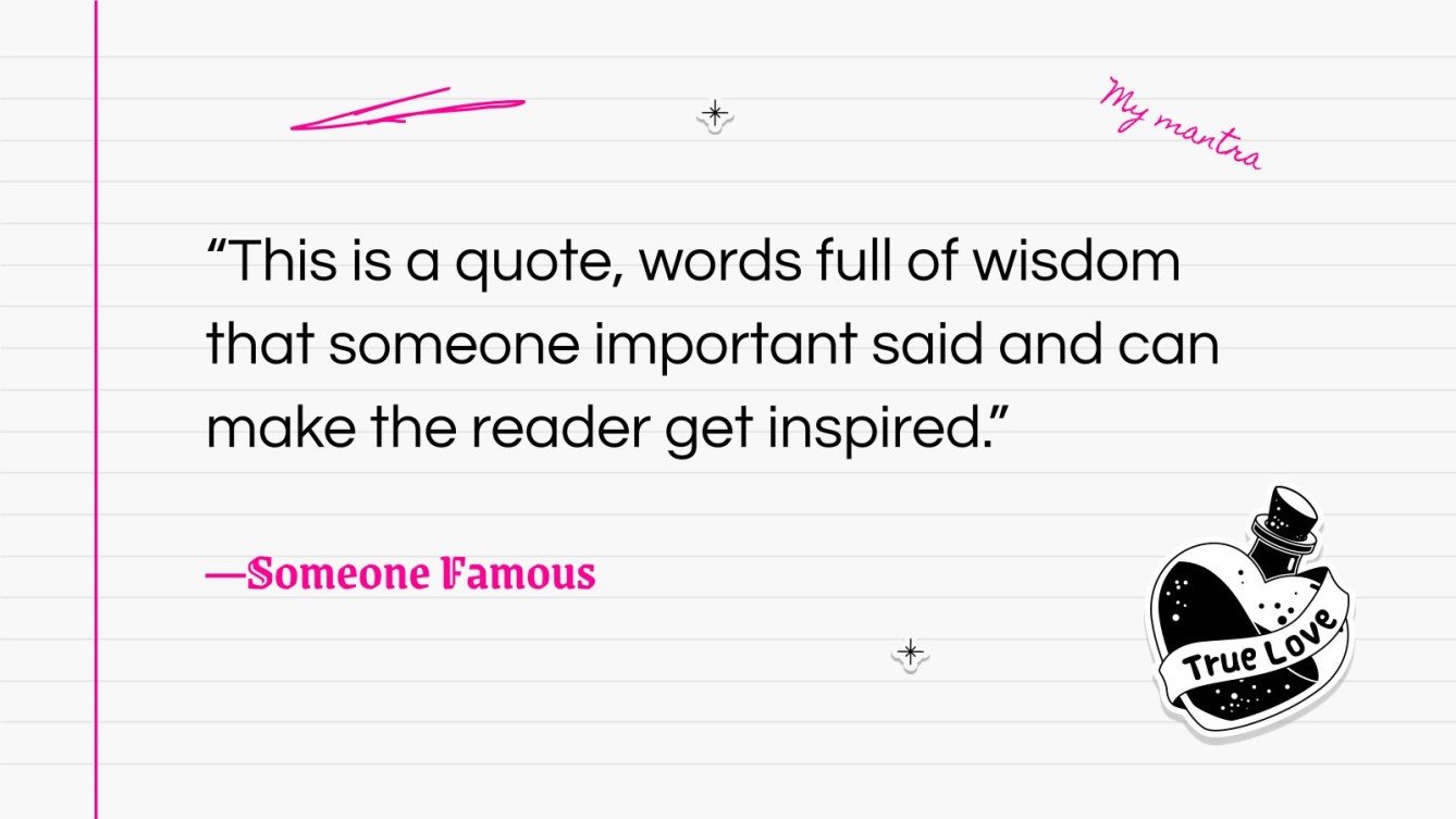 Burn Book | Google Slides and PowerPoint template