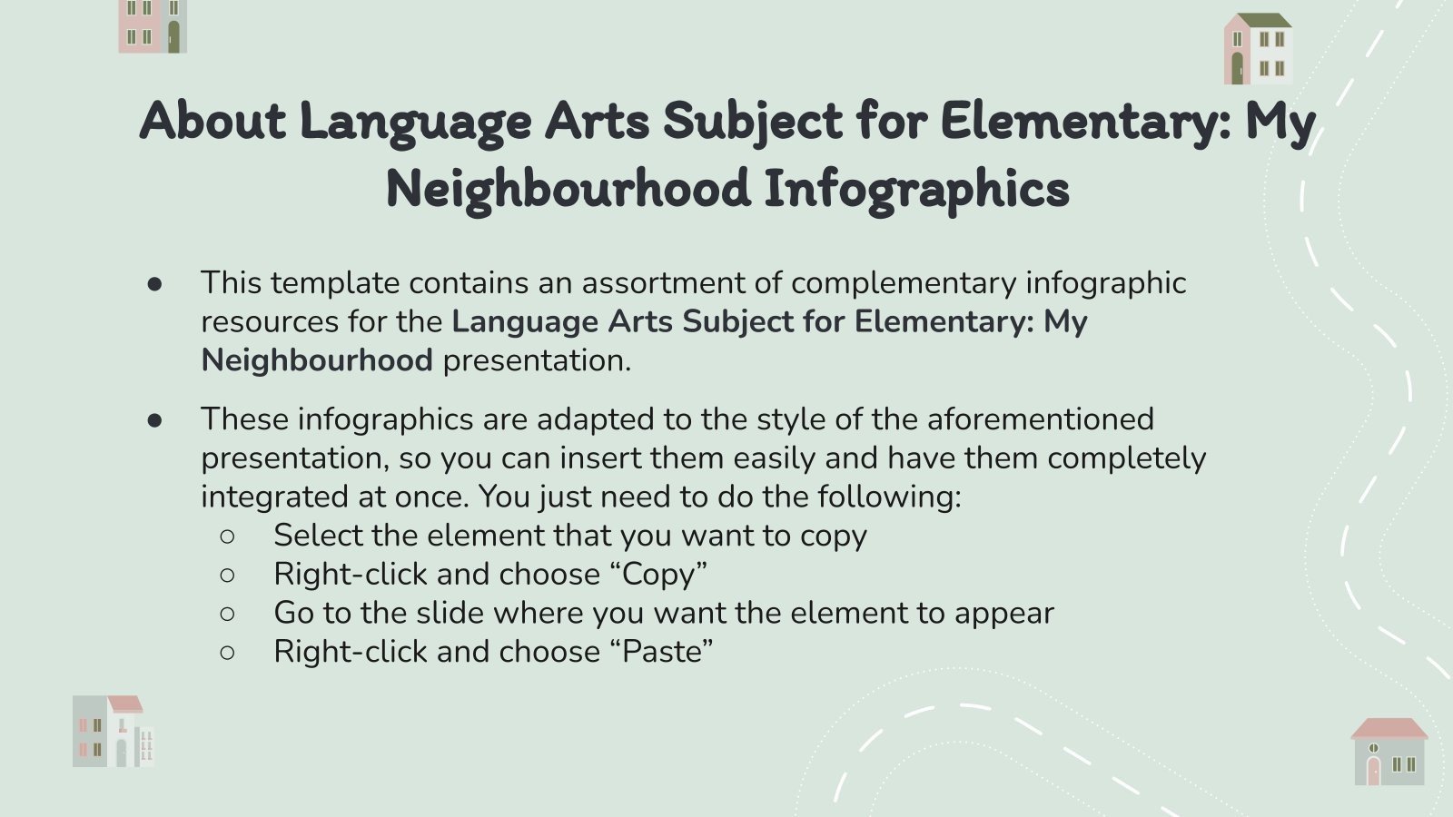 My Neighbourhood Infographics | Google Slides & PPT