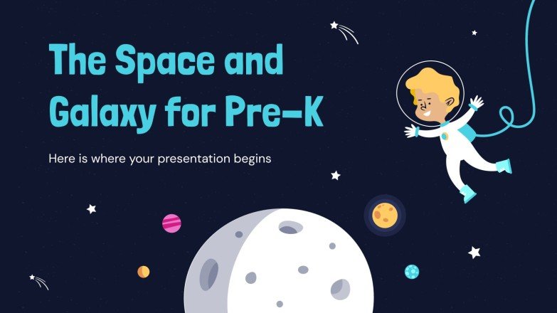 Plantillas de Google Slides y PPT sobre el espacio exterior