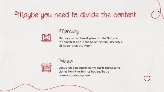 Red String Legend | Google Slides & PowerPoint