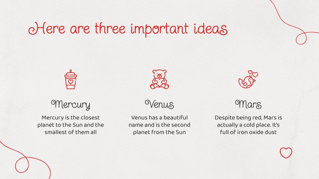 Red String Legend | Google Slides & PowerPoint