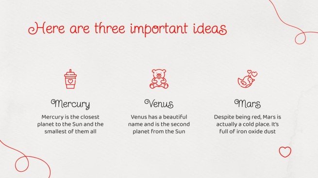 Red String Legend | Google Slides & PowerPoint