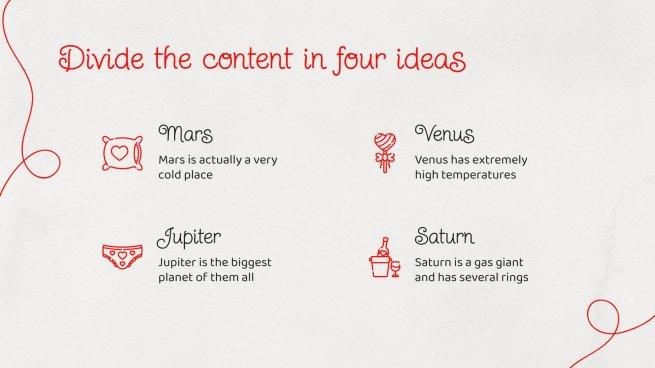 Red String Legend | Google Slides & PowerPoint