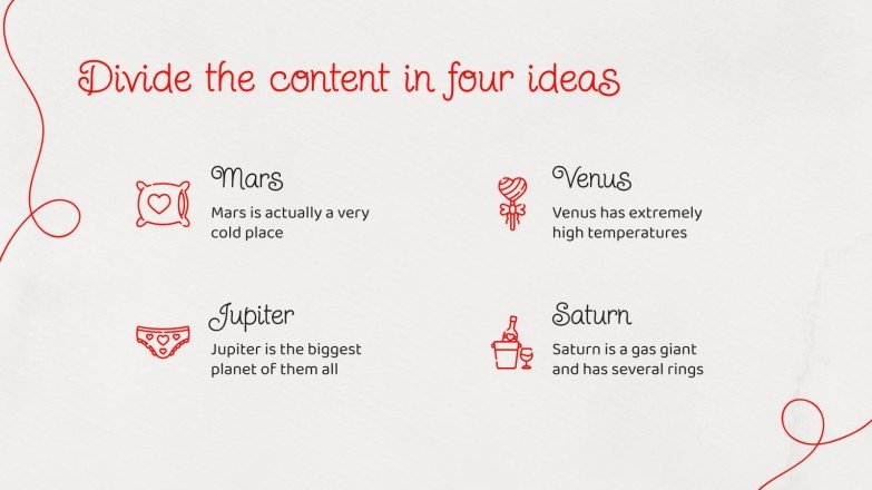 Red String Legend | Google Slides & PowerPoint