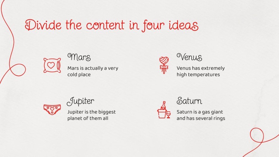 Red String Legend | Google Slides & PowerPoint