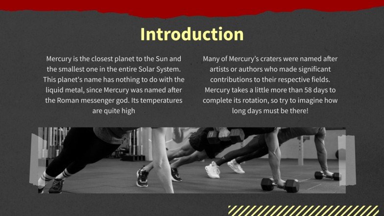 Being Strong - PE Minitheme | Google Slides & PPT