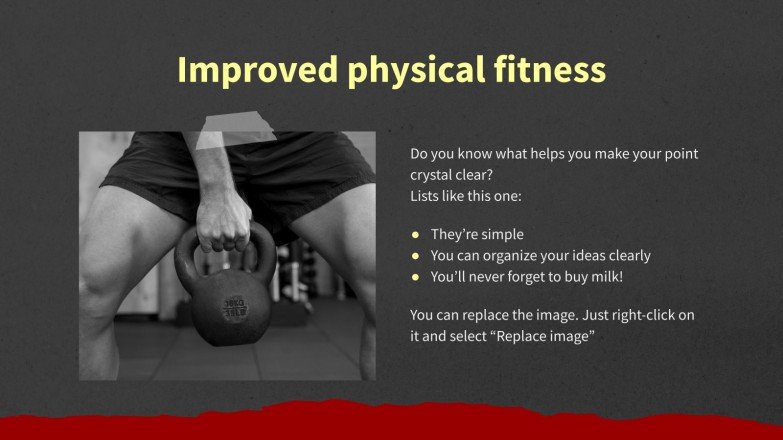 Being Strong - PE Minitheme | Google Slides & PPT