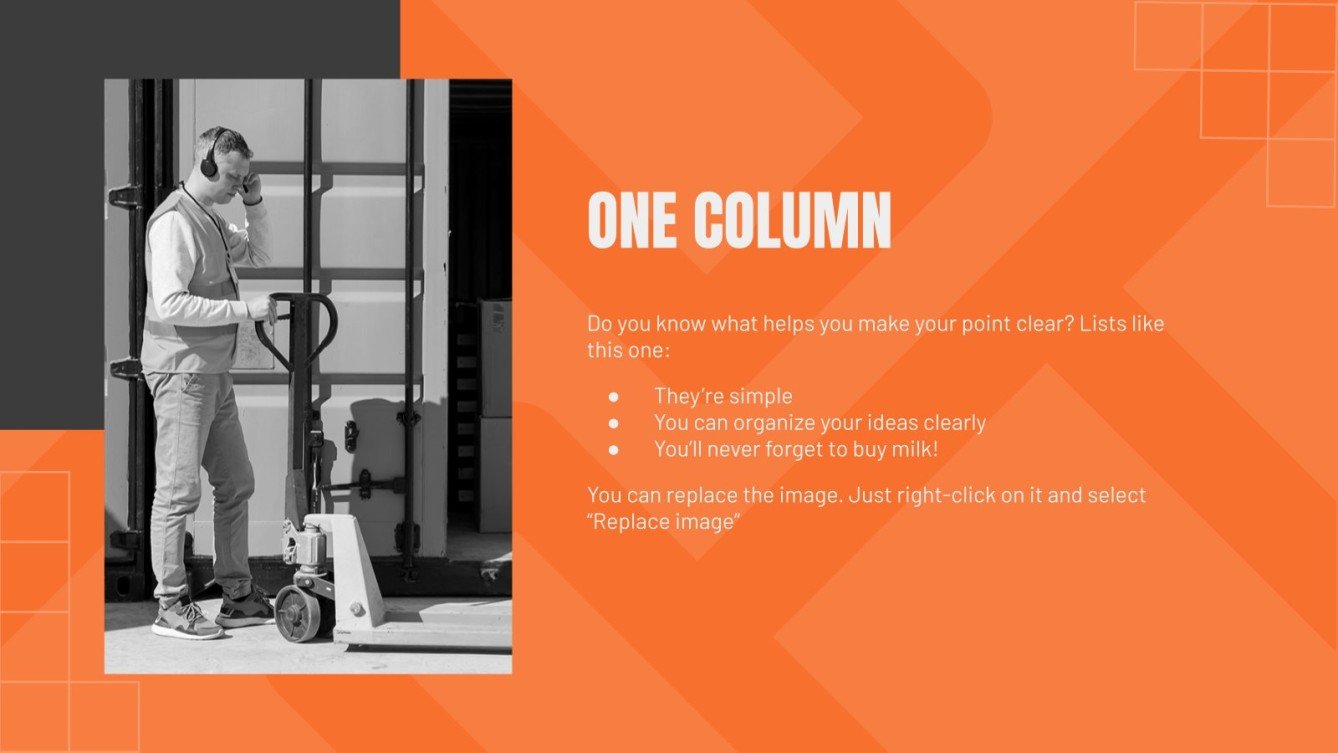 Logistic Startup Pitch Deck | Google Slides & PPT