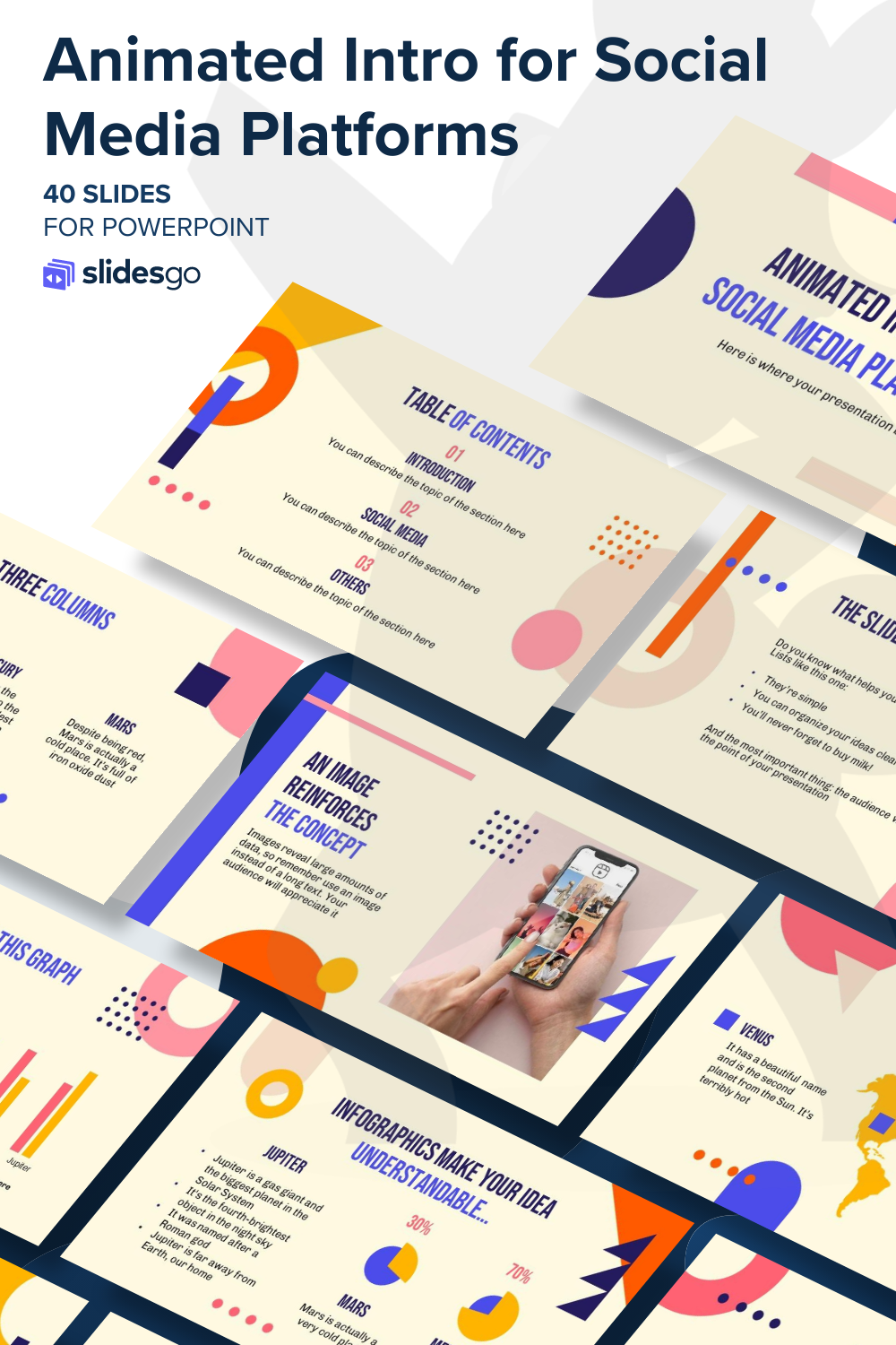 Animated Intro for Social Media Platforms | PowerPoint