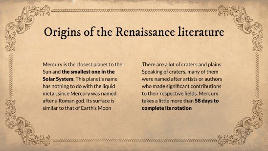 Language Arts for Middle School: Renaissance Literature