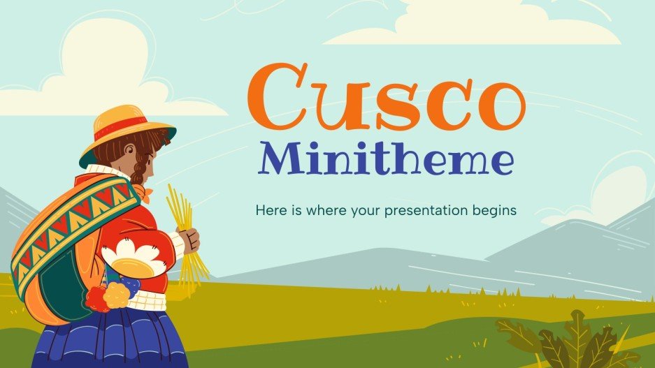 Plantillas gratis para Google Slides y PowerPoint sobre Perú