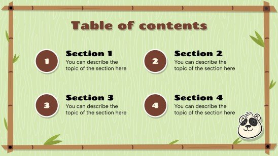 Panda Minitheme | Google Slides & PowerPoint