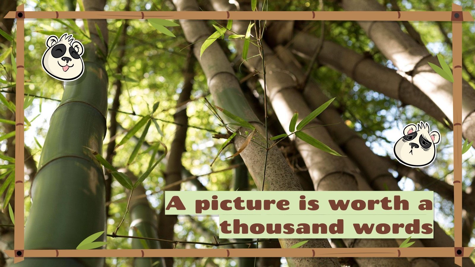 Panda Minitheme | Google Slides & PowerPoint