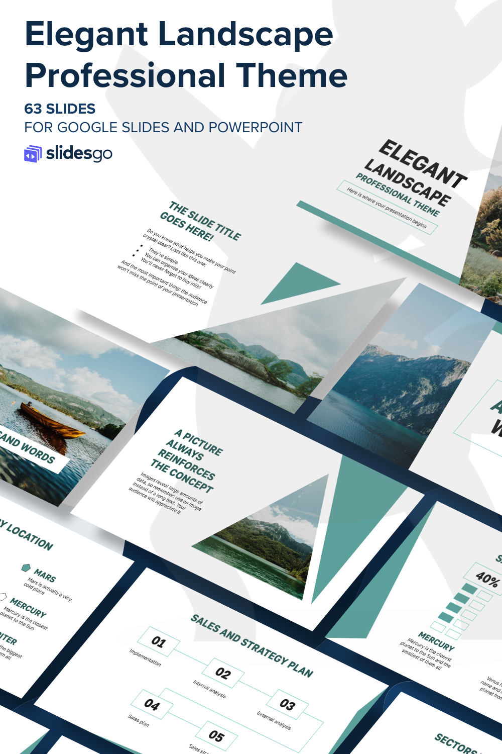 Elegant Landscape Professional Theme | Google Slides