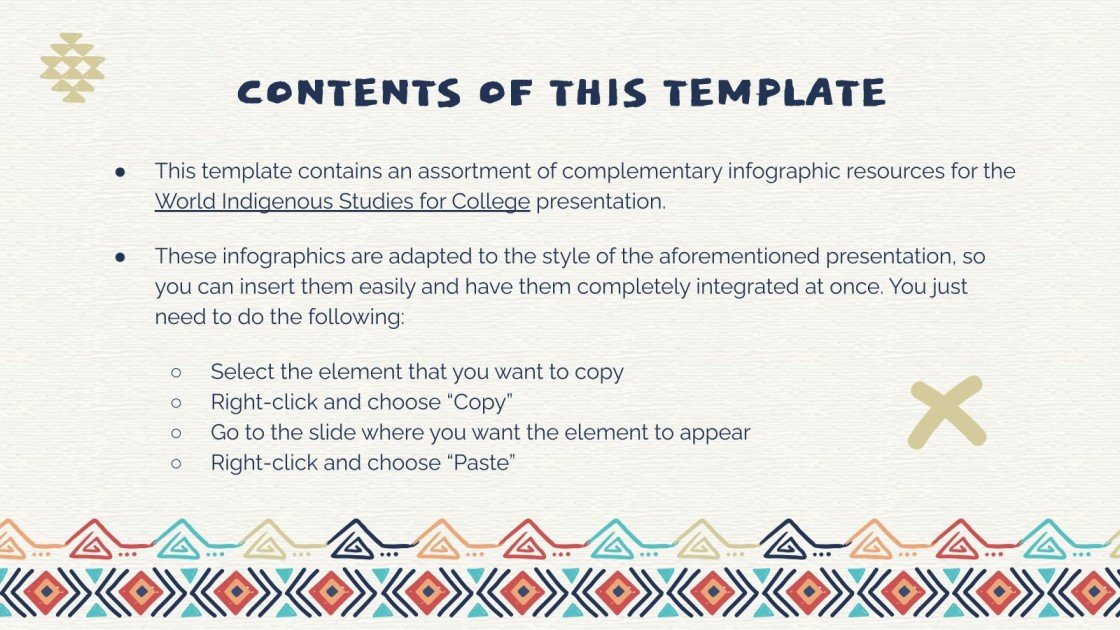 World Indigenous Studies for College Infographics
