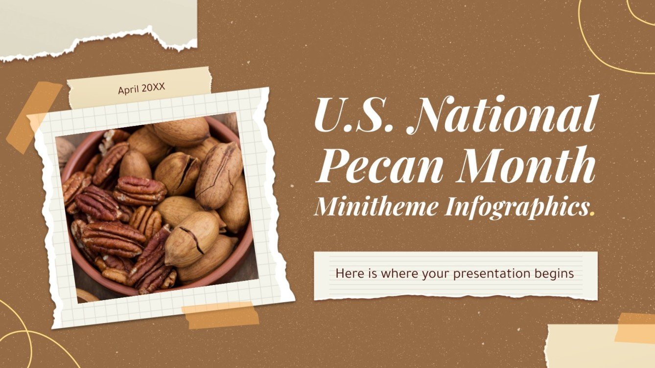 U.S. National Pecan Month Minitheme | Google Slides & PPT