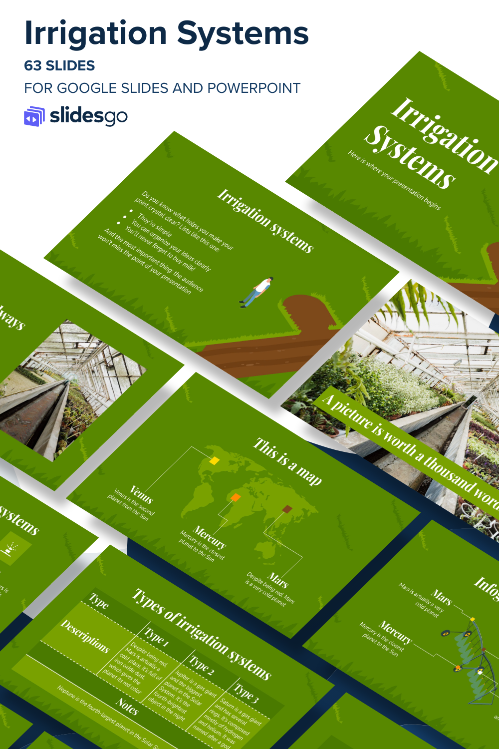 Irrigation Systems | Google Slides & PowerPoint