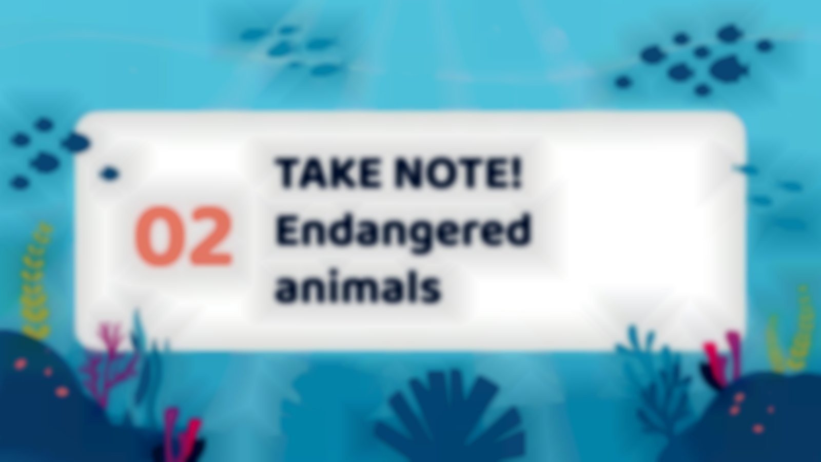 Animales del mar | Plantilla de Google Slides y PowerPoint