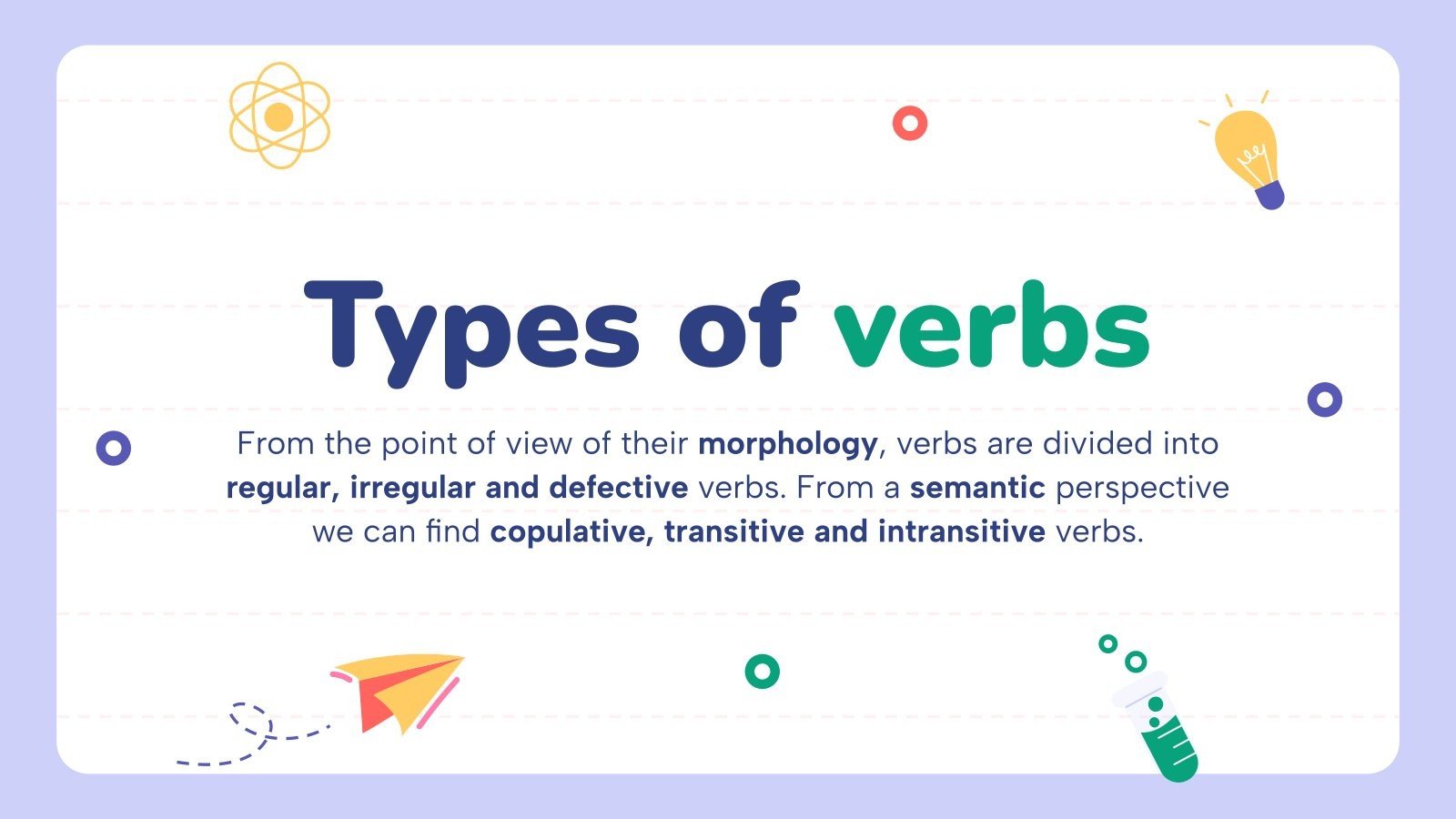 Verbs - Part 2 | Google Slides & PowerPoint