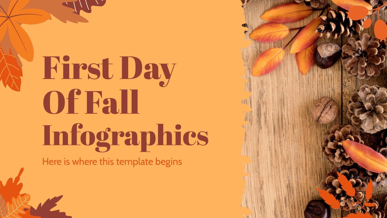 First Day Of Fall Infographics | Google Slides & PowerPoint