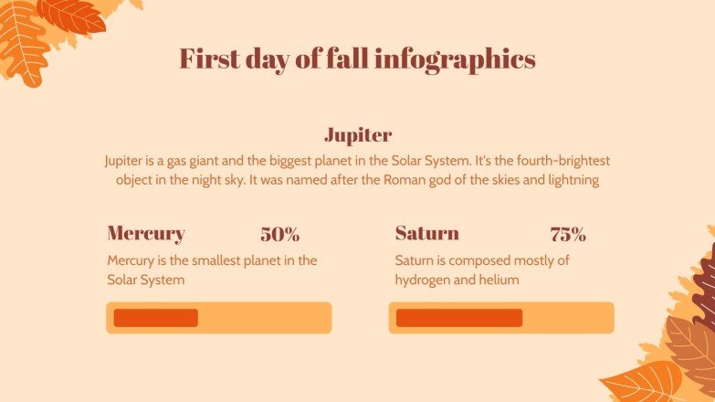 First Day Of Fall Infographics | Google Slides & PowerPoint