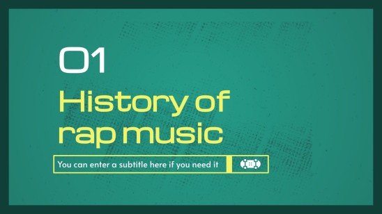 Language Arts Subject for Middle School: Rap Music