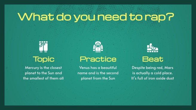 Language Arts Subject for Middle School: Rap Music