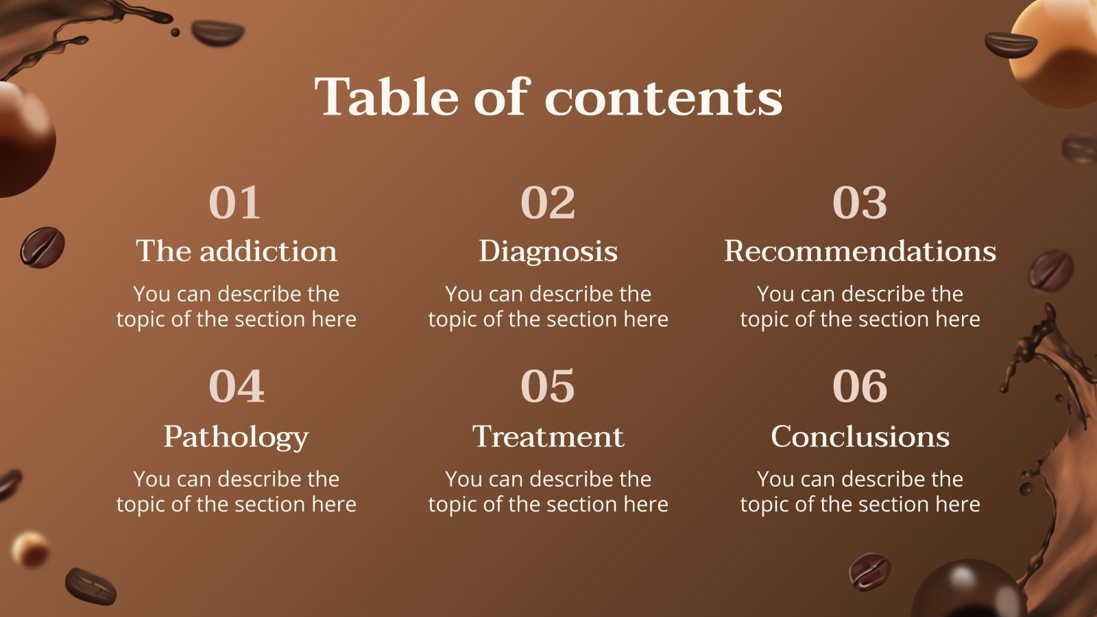 Caffeine Addiction | Google Slides & PowerPoint template