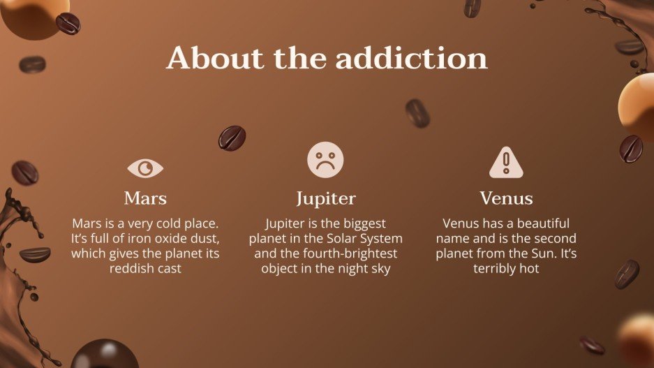 Caffeine Addiction | Google Slides & PowerPoint template