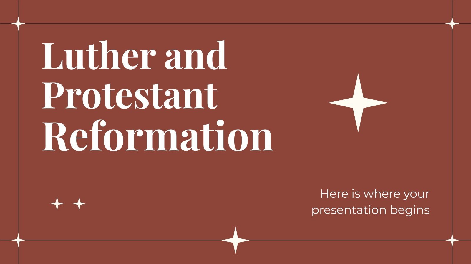 Luther and Protestant Reformation | Google Slides & PPT