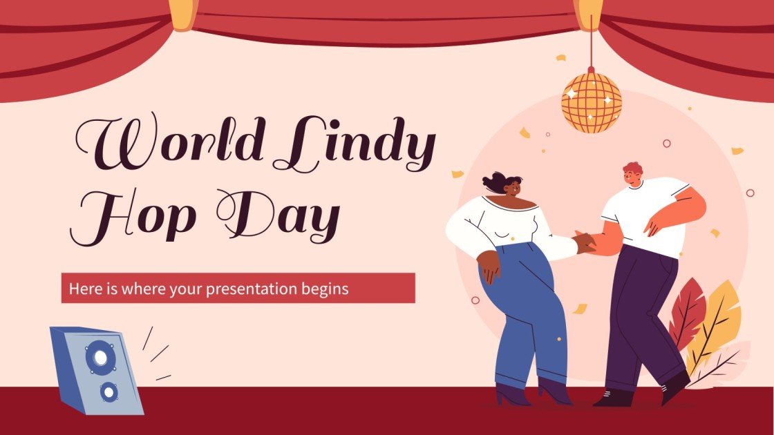 World Lindy Hop Day | Google Slides and PowerPoint template
