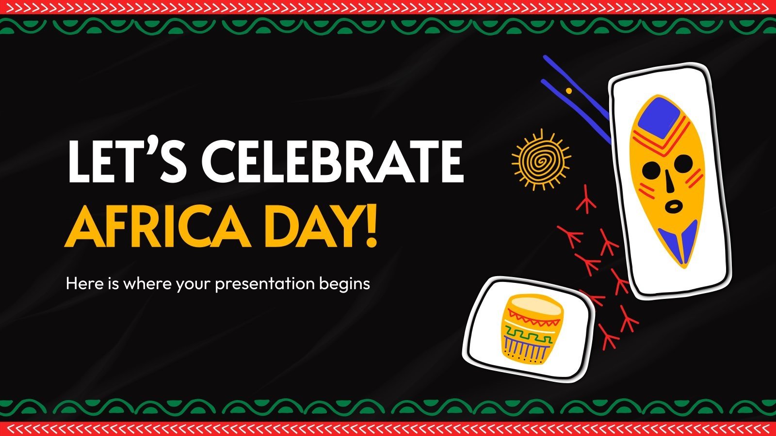 Plantillas gratis sobre África para Google Slides y PowerPoint