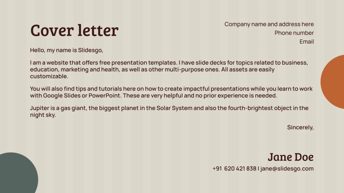 Typewriter Style Portfolio | Google Slides & PowerPoint