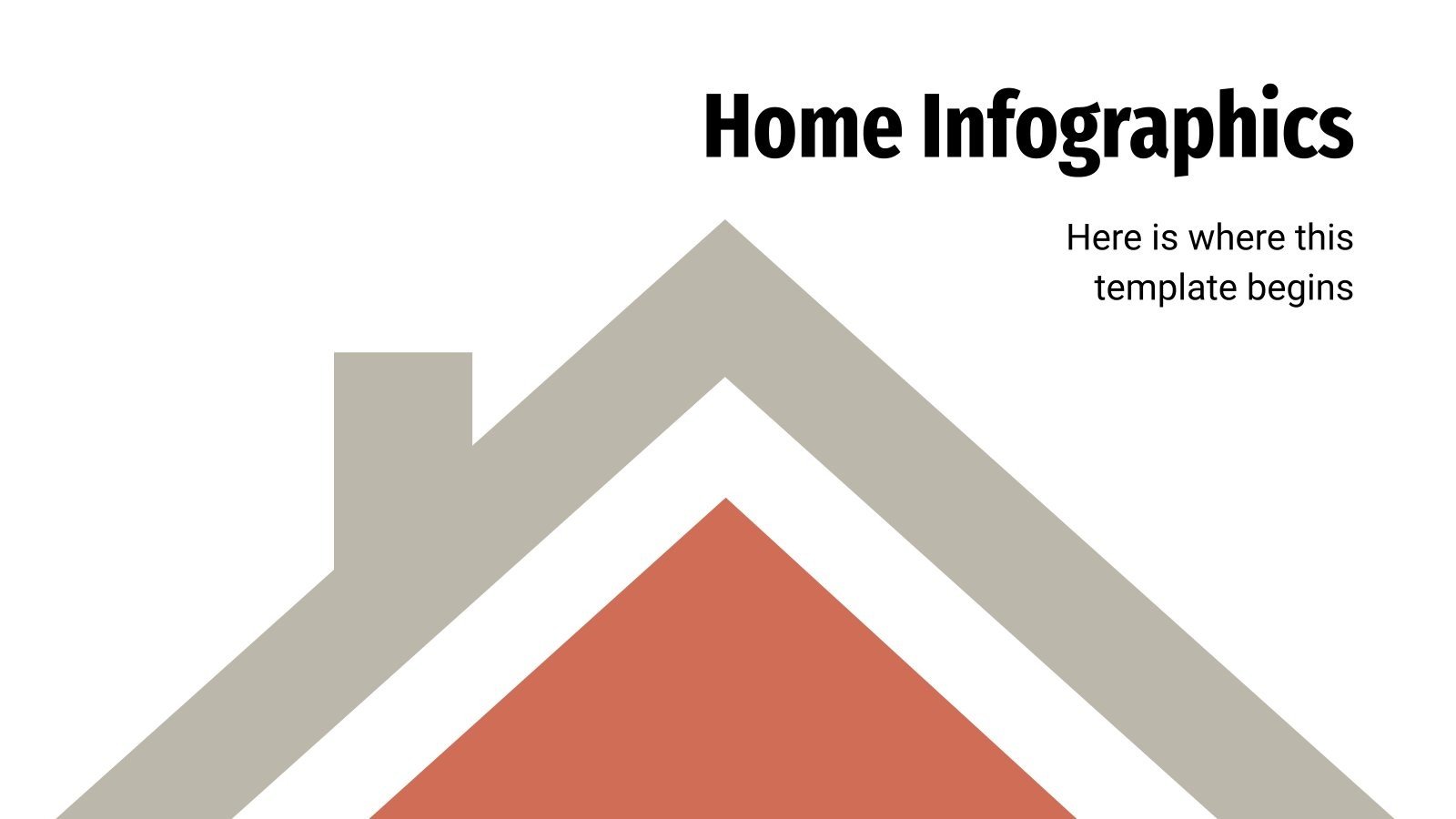 Infografías de casas | Plantilla de Google Slides y PowerPoint