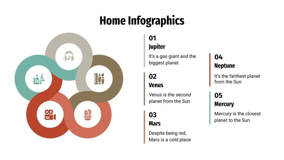 Free Home Infographics for Google Slides and PowerPoint