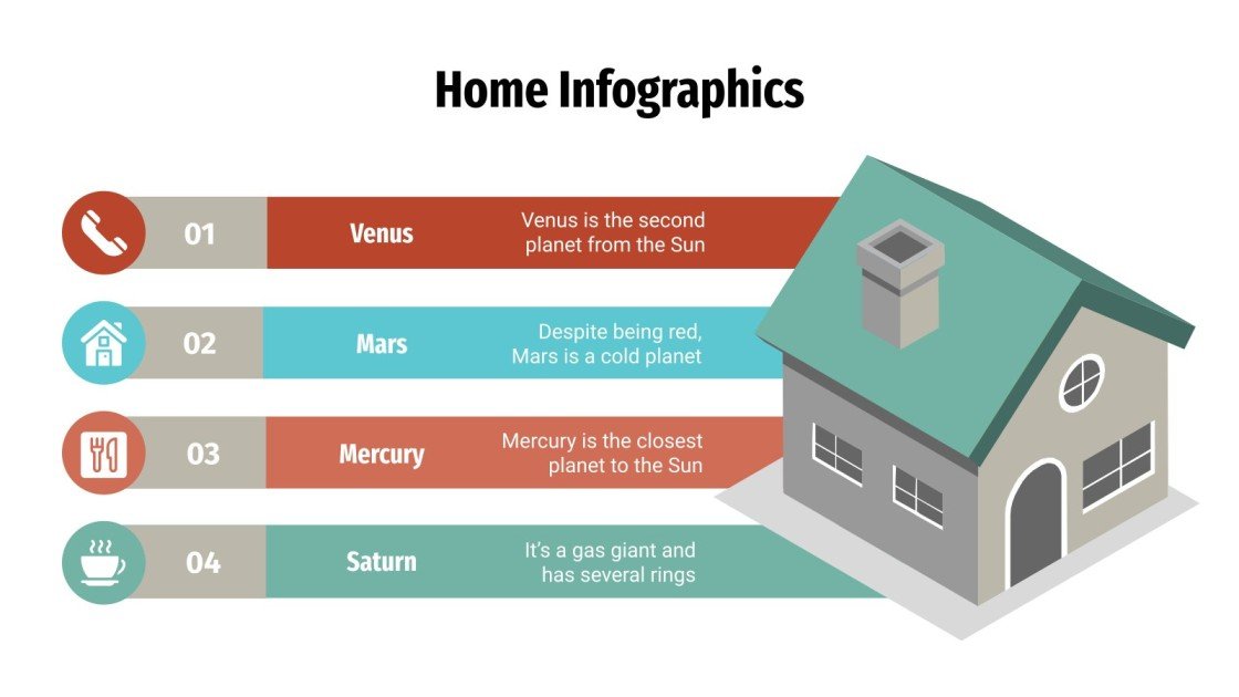 Free Home Infographics for Google Slides and PowerPoint