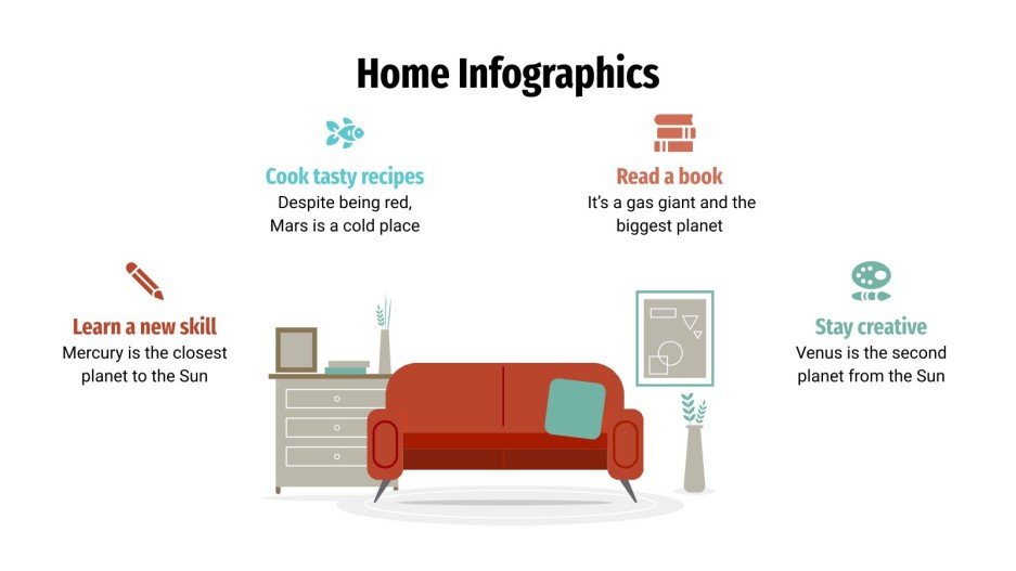 Free Home Infographics for Google Slides and PowerPoint