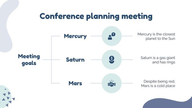 Conference Planning Meeting Infographics | Google Slides