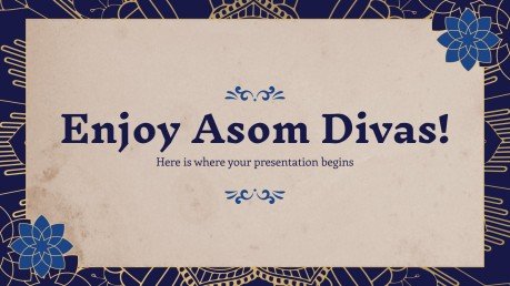 Enjoy Asom Divas! | Google Slides and PowerPoint template