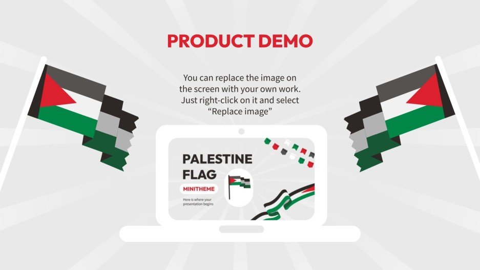 Palestine Flag Minitheme | Google Slides and PowerPoint