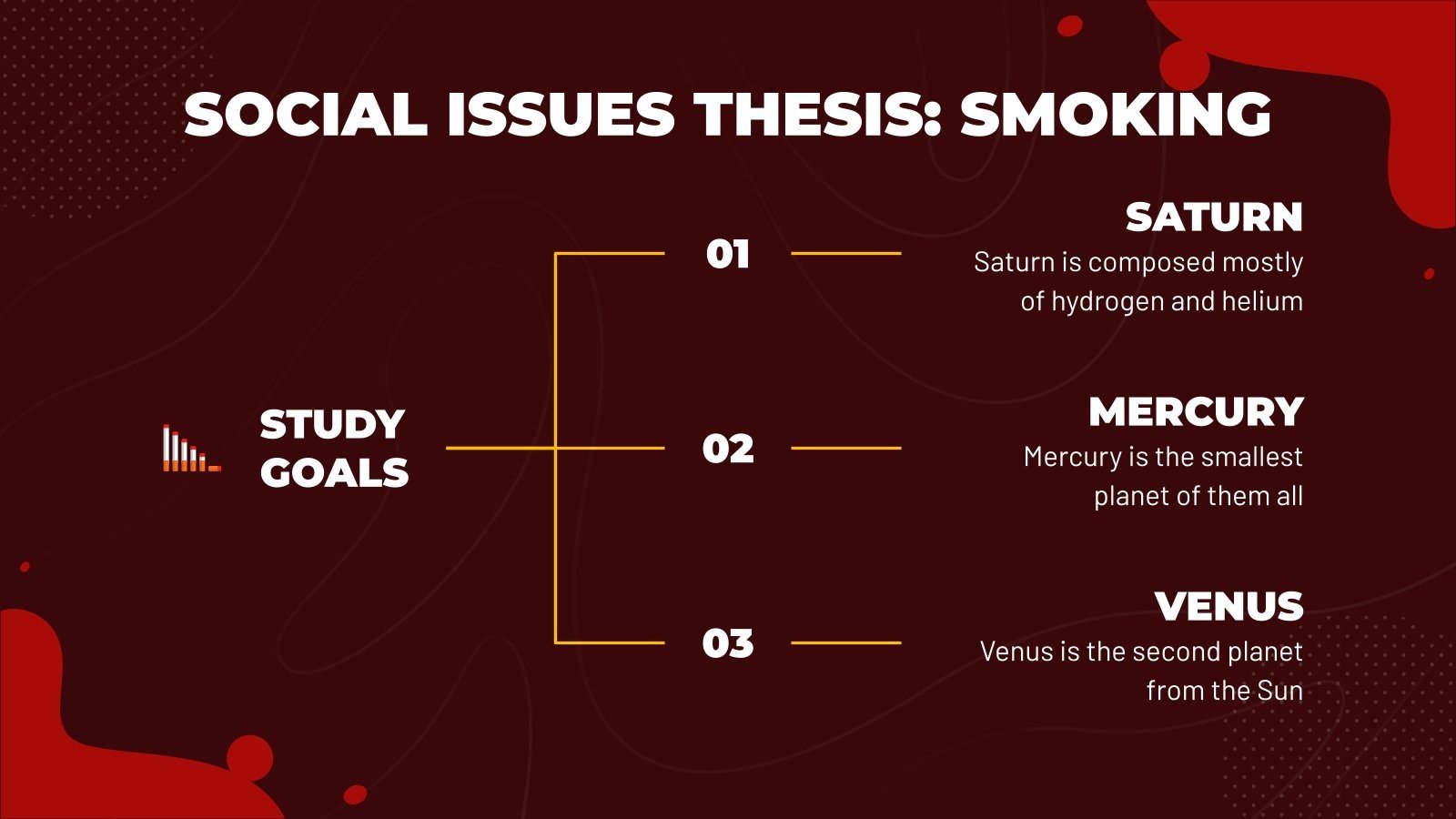 Social Issues Thesis: Smoking Infographics | Google Slides