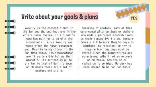 Cute Pastel Notebook | Google Slides & PowerPoint