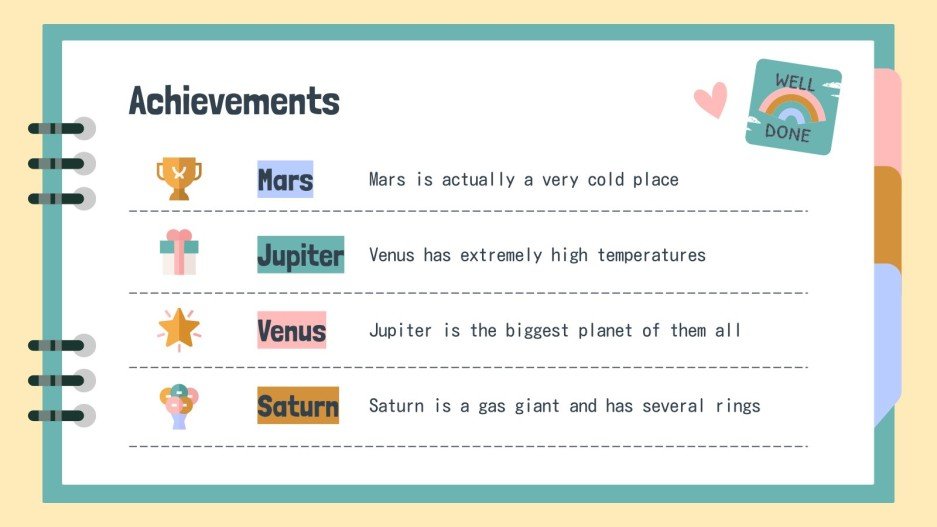 Cute Pastel Notebook | Google Slides & PowerPoint