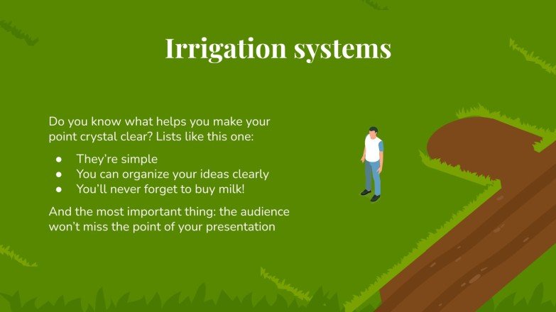Irrigation Systems | Google Slides & PowerPoint