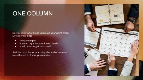 Business Meeting with Schedules | Google Slides & PPT