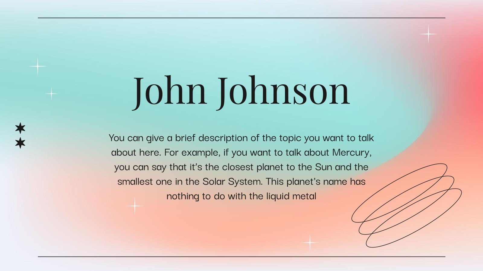 Happy Retirement! John Johnson | Google Slides & PPT