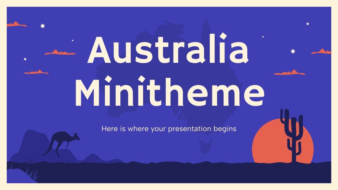 Free templates about Australia for Google Slides & PowerPoint